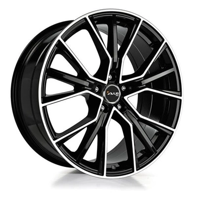 FELGI AVUS AF18 5x112 8.5x20 ET20 Black Polished - sklep Sportwheels.pl