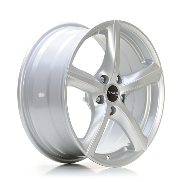 FELGI AVUS AF8 5x100 6x15 ET38 HYPER SILVER - sklep Sportwheels.pl