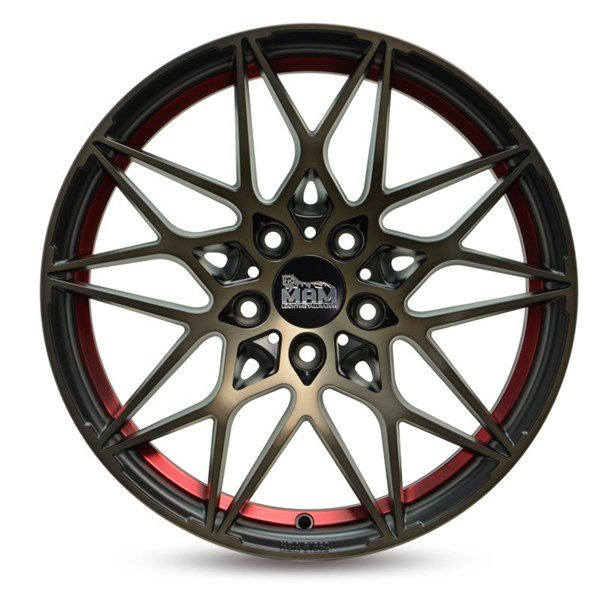 FELGI MAM B2 5x120 8x18 ET35 Bronze Red Inside - sklep Sportwheels.pl