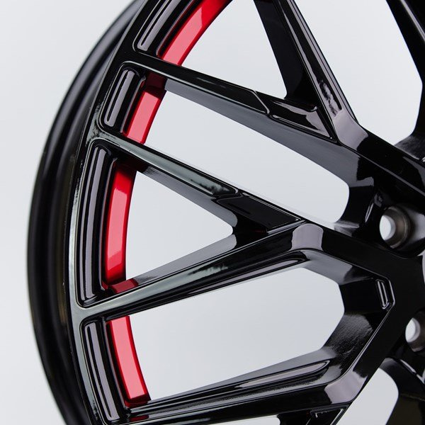 FELGI MAM RS4 5x120 8x18 ET35 BLACK PAINTED RED INSIDE - sklep Sportwheels.pl