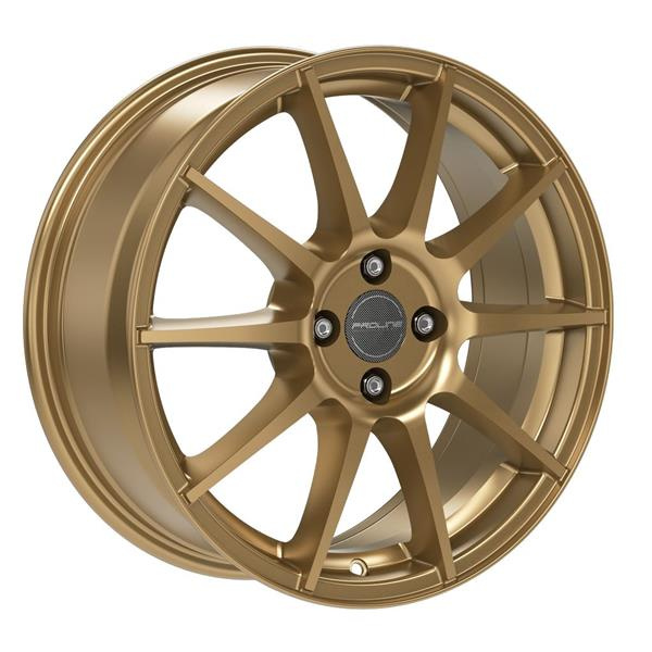 FELGI PROLINE UX100 4x100 7x17 ET40 Gold Matt - sklep Sportwheels.pl
