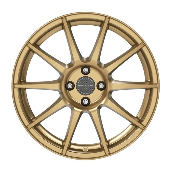 FELGI PROLINE UX100 4x100 7x17 ET40 Gold Matt - sklep Sportwheels.pl